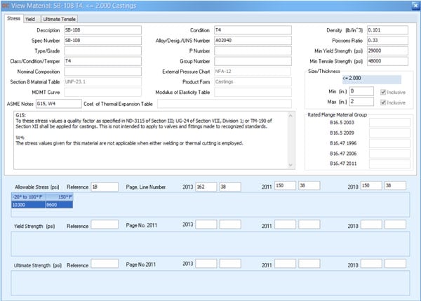 ASME Section VIII BPV Code & the Pressure Vessel Safety Factor